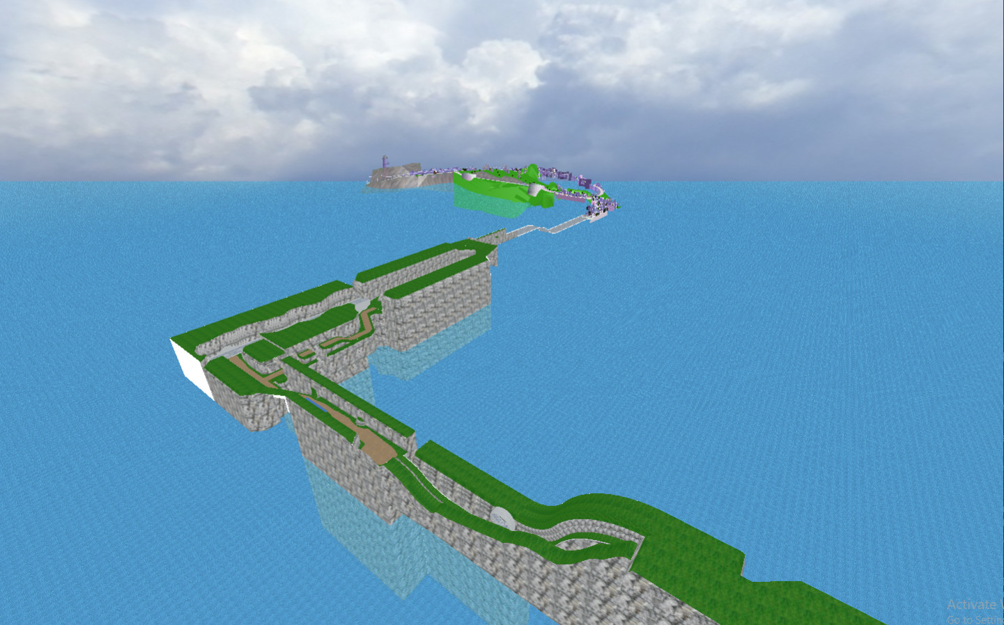 Apotos Cliffs Mod for Sonic World DX | SWDX Mods