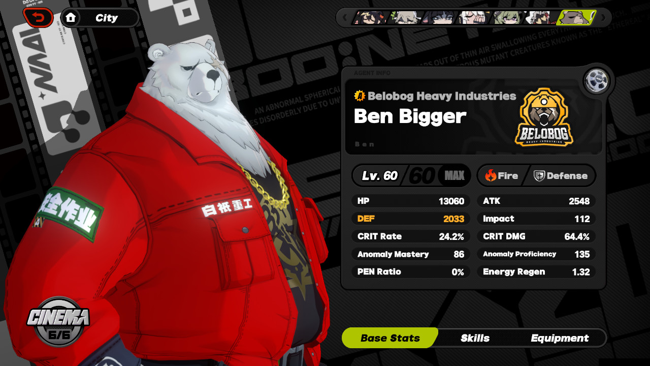 Santa Ben - Christmas Ben Mod for Zenless Zone Zero | ZZZ Mods