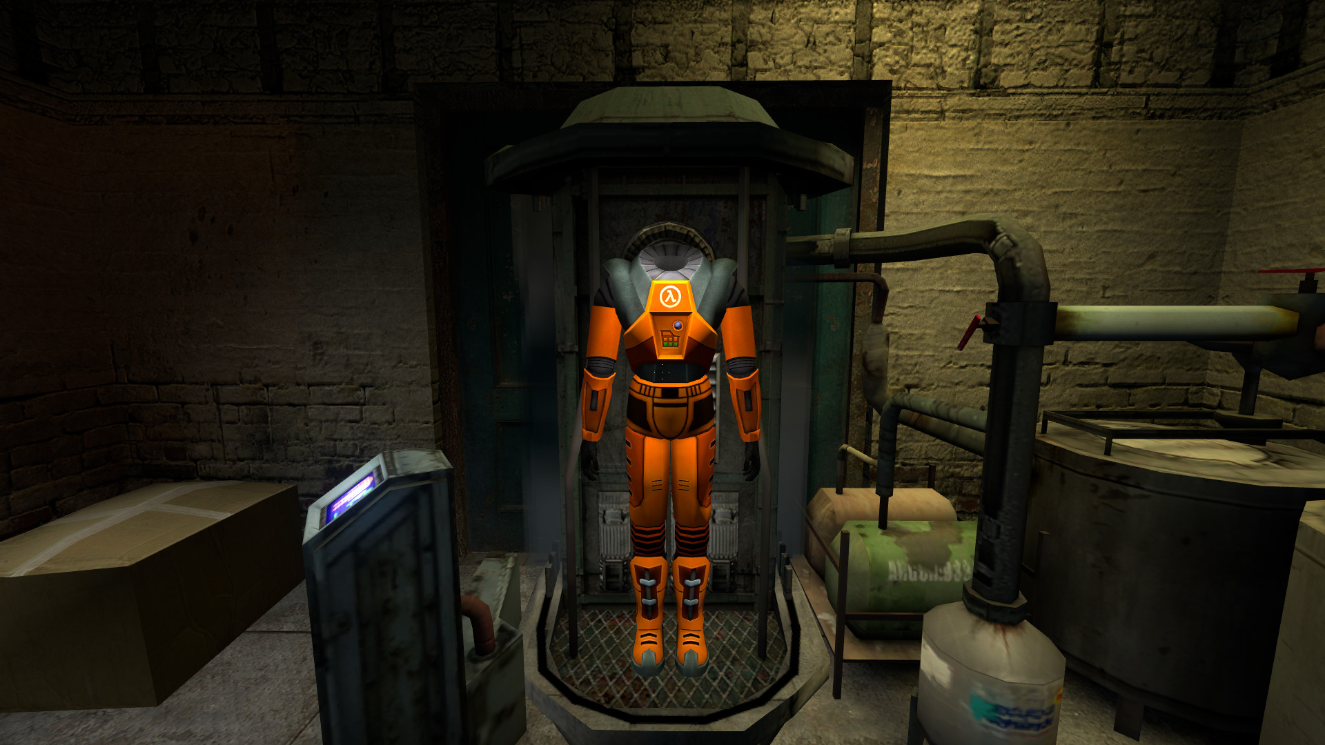 Classic HEV Suit Mod for Half-Life 2 | HL2 Mods