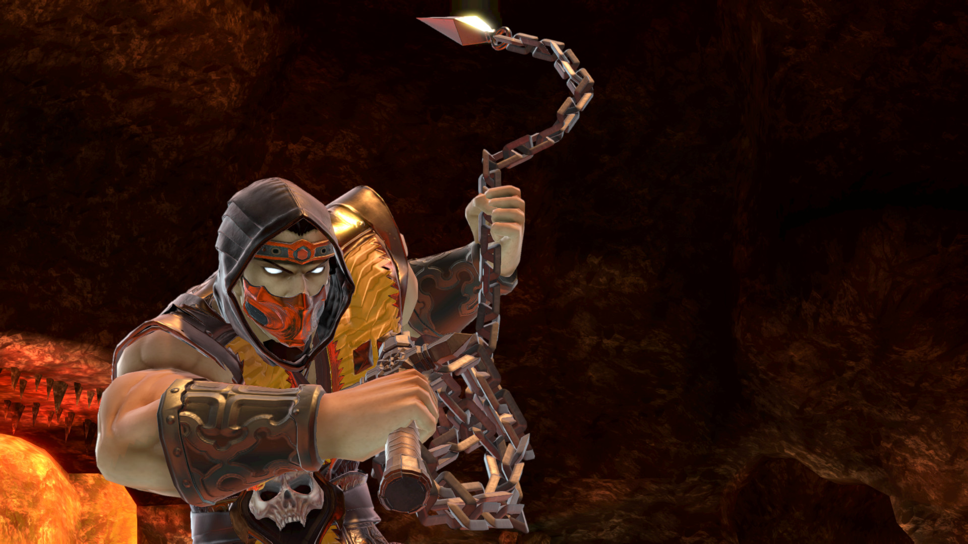 Scorpion Simon Mod for Super Smash Bros. Ultimate | SSBU Mods