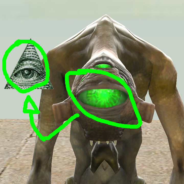 Vortigaunt with Green Eyes Mod for Half-Life 2 | HL2 Mods