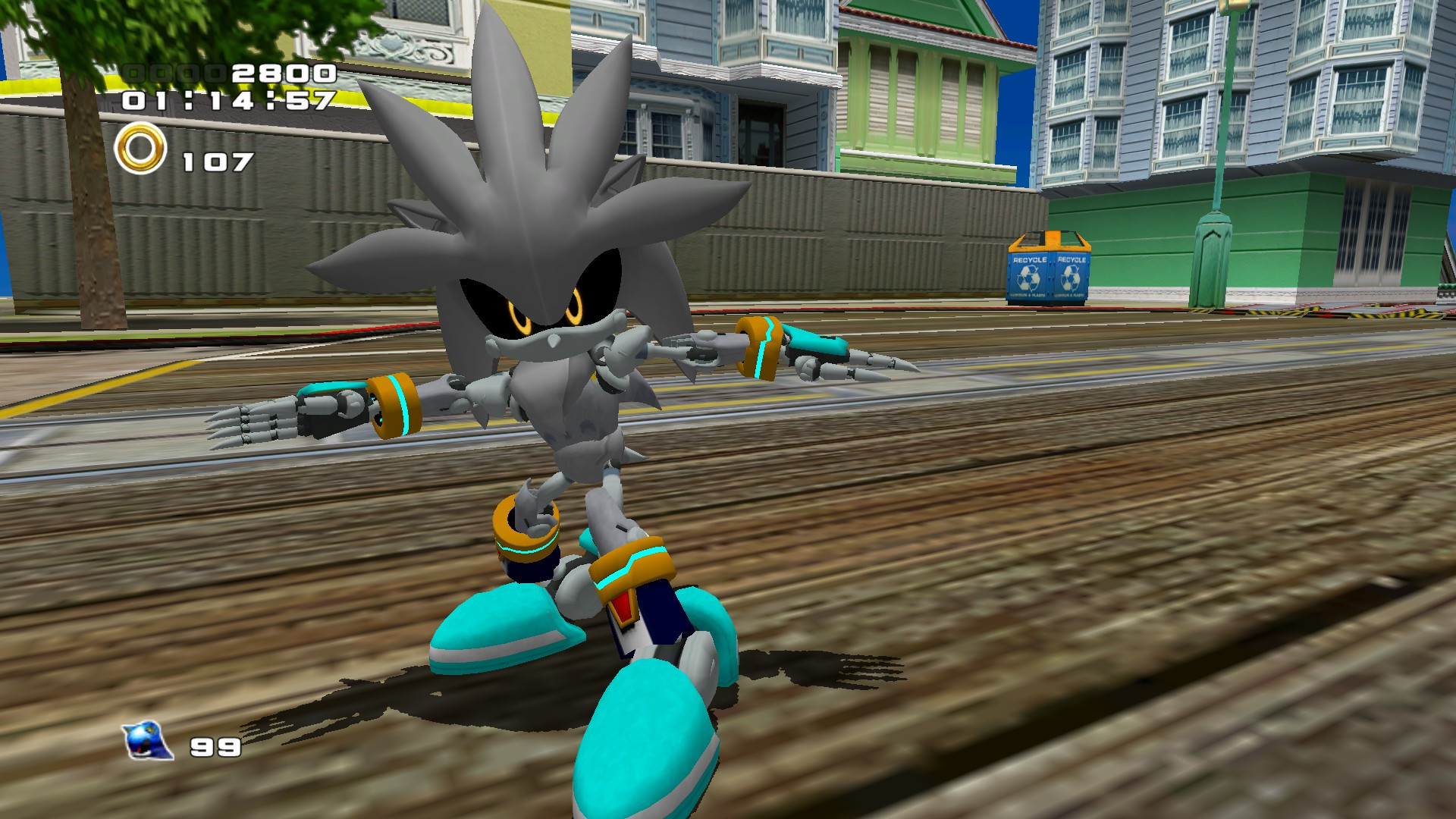 Metal Silver Mod for Sonic Adventure 2 | SA2 Mods
