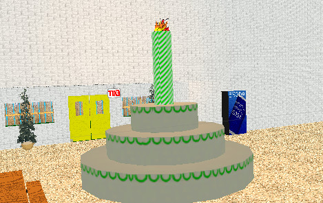 Cake Prefab Mod for Baldi's Basics | Baldi Mods