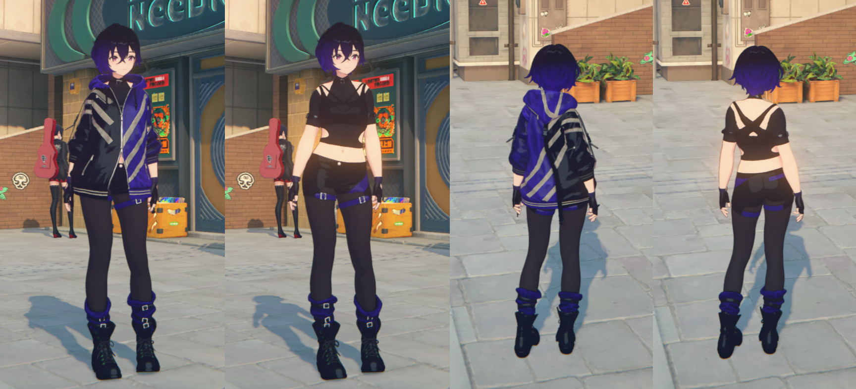 Belle cosplays as Reina Mishima from Tekken 8 Mod for Zenless Zone Zero ...