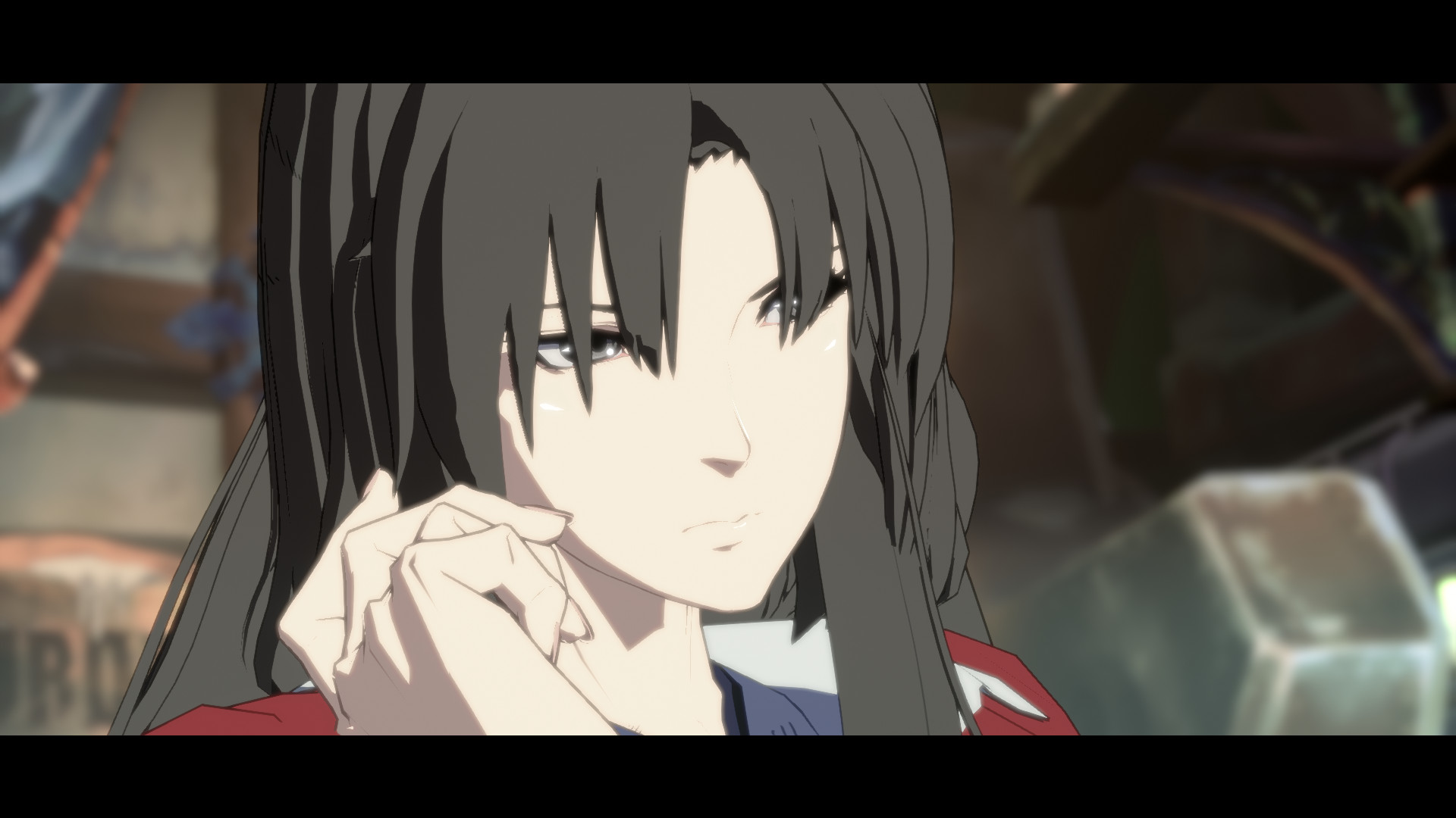 Ryougi Shiki over Millia Rage Mod for GUILTY GEAR -STRIVE- | GGST Mods