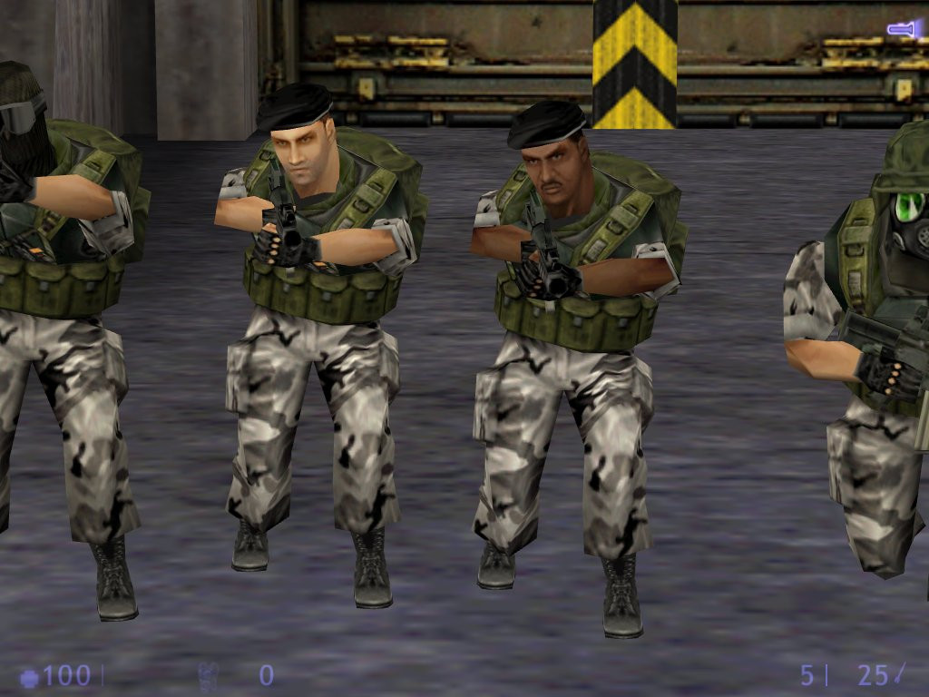 HD Op4 Grunts For HL/BS (Classic Style Palette) Mod for Half-Life | HL Mods