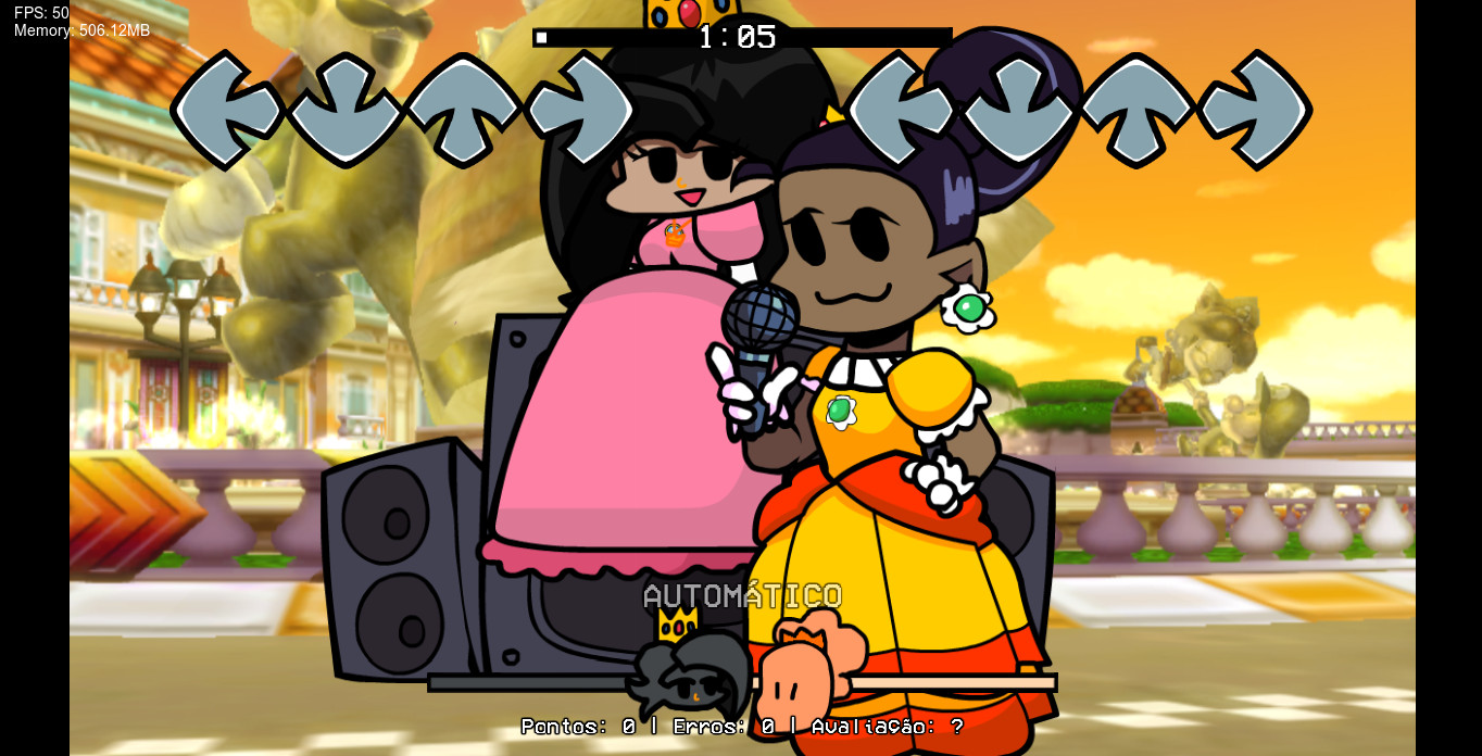 Playable Momi as Princess Daisy + FLA Mod for Friday Night Funkin ...