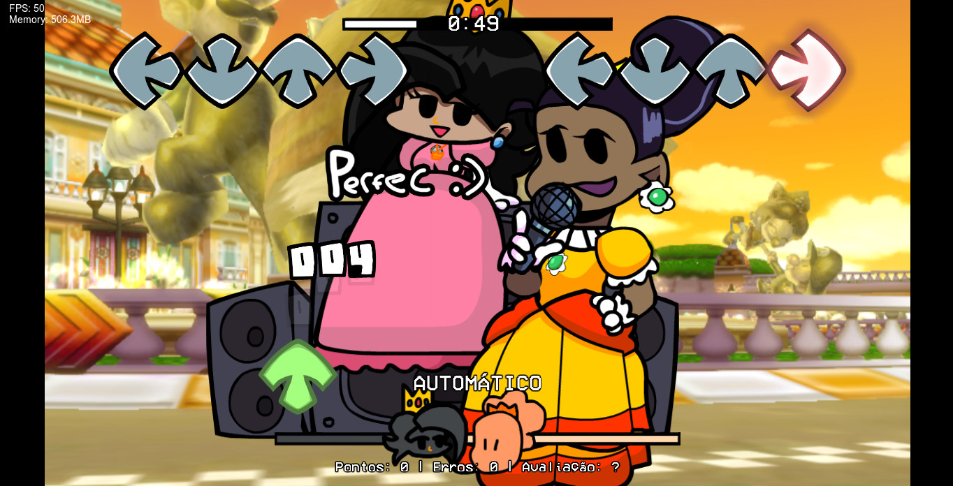 Playable Momi as Princess Daisy + FLA Mod for Friday Night Funkin ...