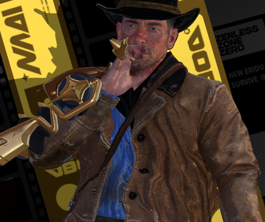 Lighter Arthur Morgan cosplay Mod for Zenless Zone Zero | ZZZ Mods
