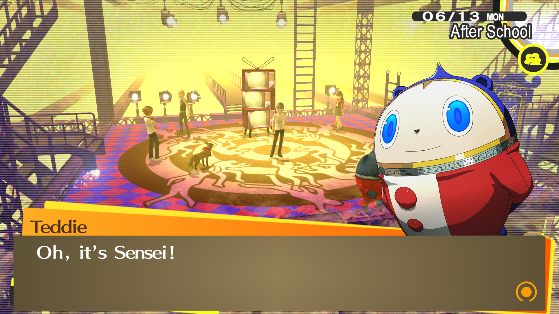 Blue-Eyed Teddie (Bear) Mod for Persona 4 Golden PC (64 Bit) | P4G64 Mods
