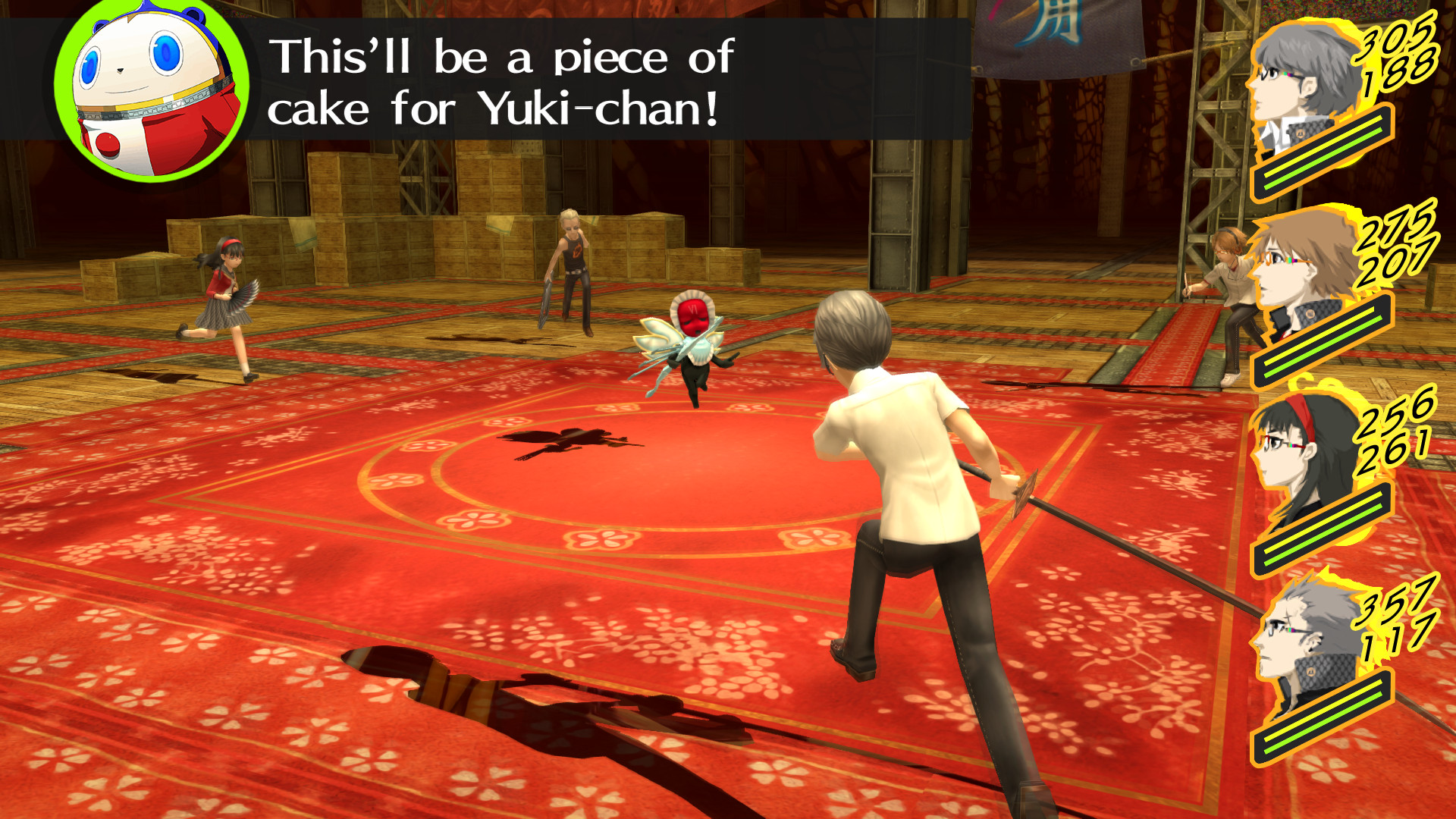 Blue-Eyed Teddie (Bear) Mod for Persona 4 Golden PC (64 Bit) | P4G64 Mods