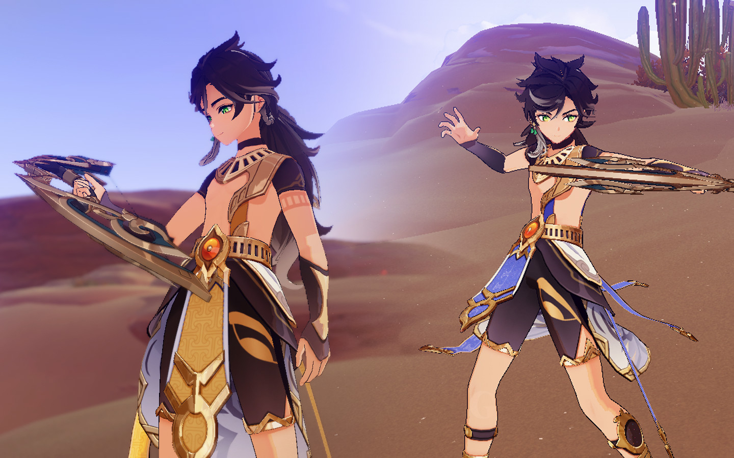 Sethos in Cyno's outfit Mod for Genshin Impact | GI Mods