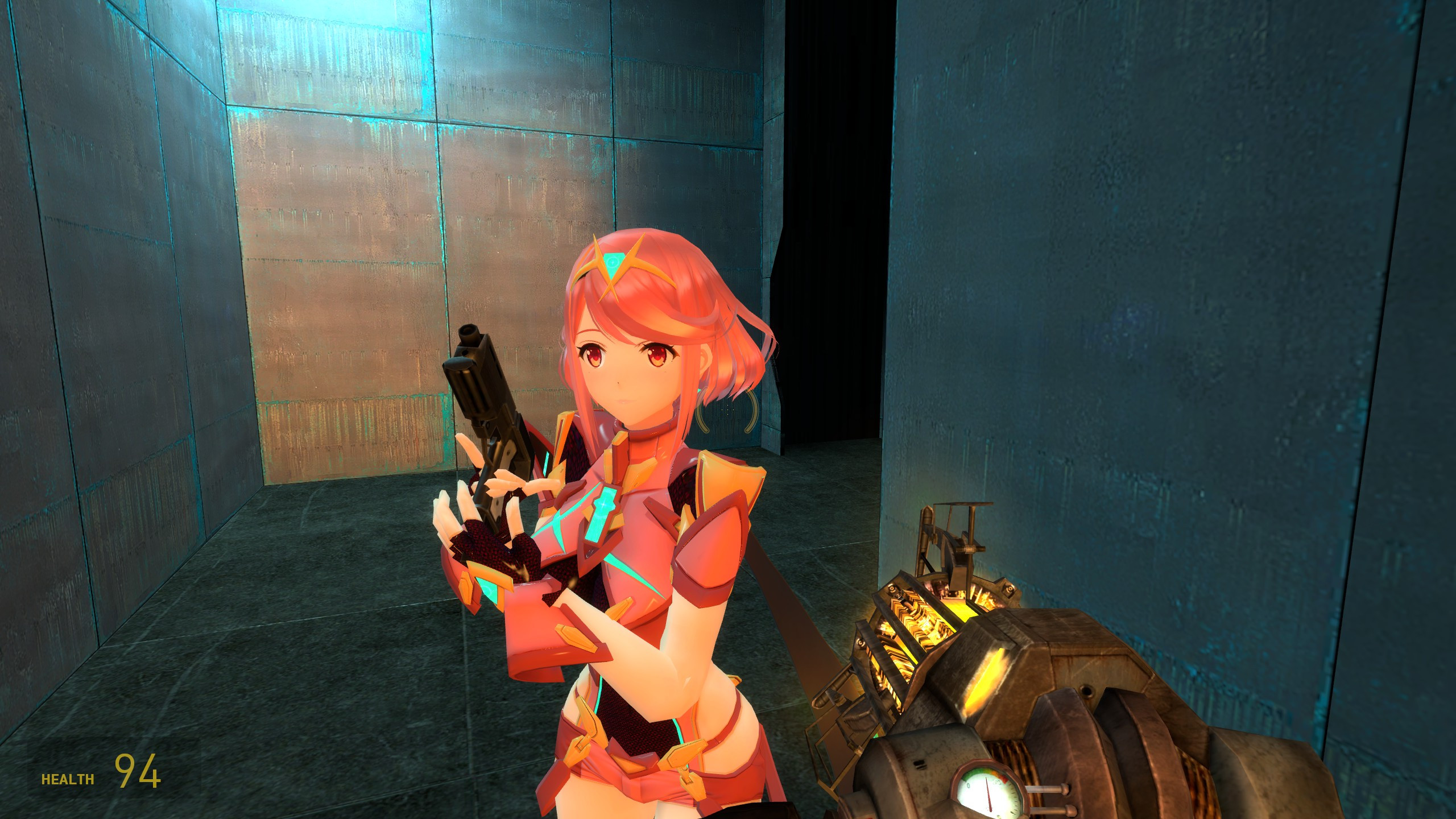 Pyra (Xenoblade 2) as Alyx Mod for Half-Life 2 | HL2 Mods