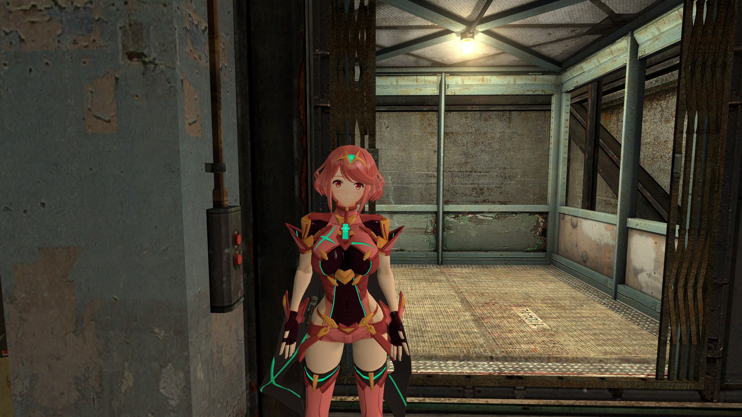 Pyra (Xenoblade 2) as Alyx Mod for Half-Life 2 | HL2 Mods