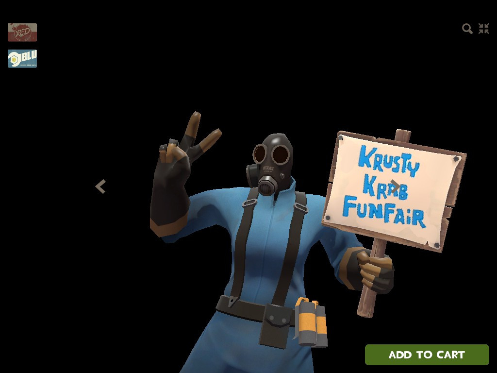 Krusty Krab Unfair sign Peace! Mod for Team Fortress 2 | TF2 Mods