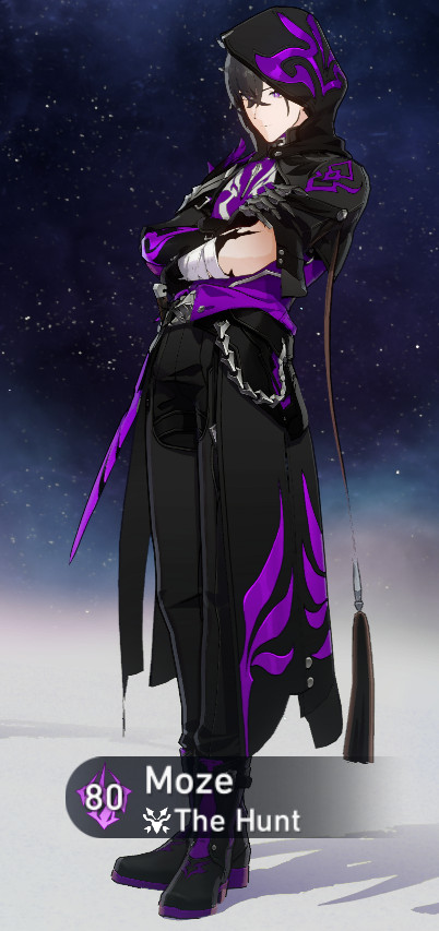 Arise Moze (Purple Recolor) Mod for Honkai Star Rail | HSR Mods