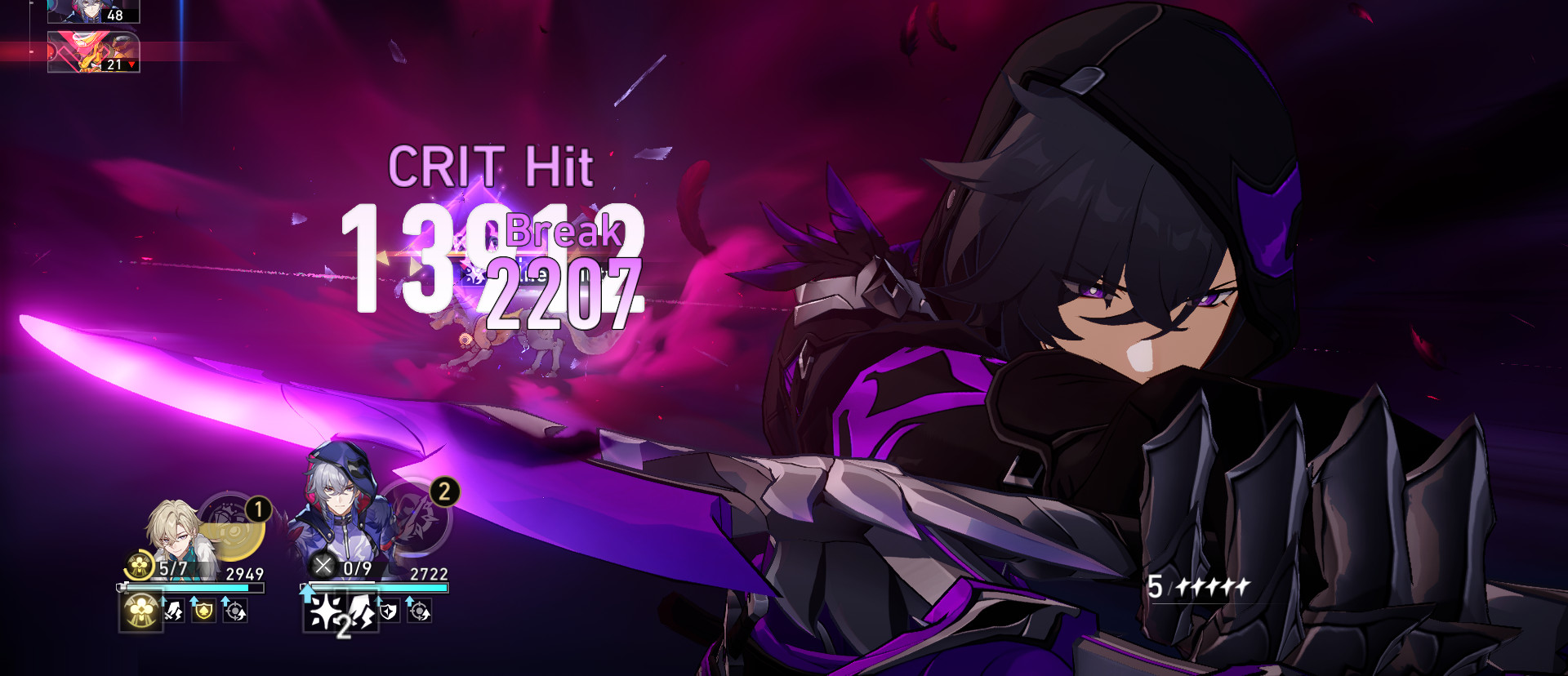 Arise Moze (Purple Recolor) Mod for Honkai Star Rail | HSR Mods