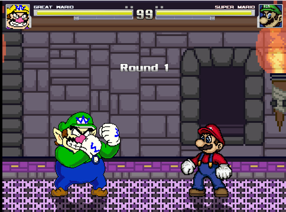 WARIO warner Mod for M.U.G.E.N | MUGEN Mods
