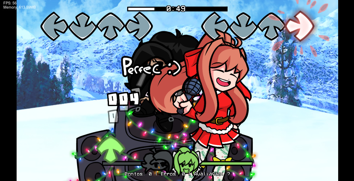 Playable Christmas Dokis Mod for Friday Night Funkin' | FNF Mods