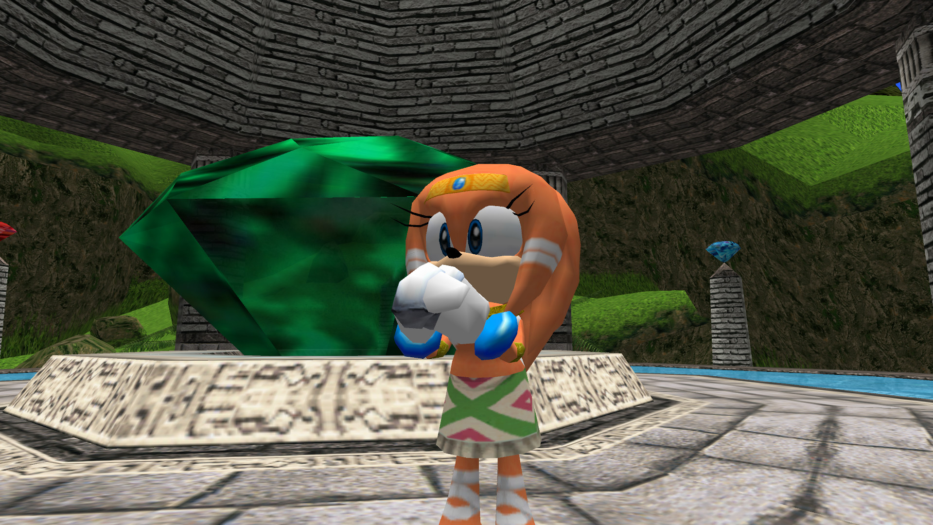 SA1 Tikal Idle Stance Mod for Sonic Adventure 2 | SA2 Mods