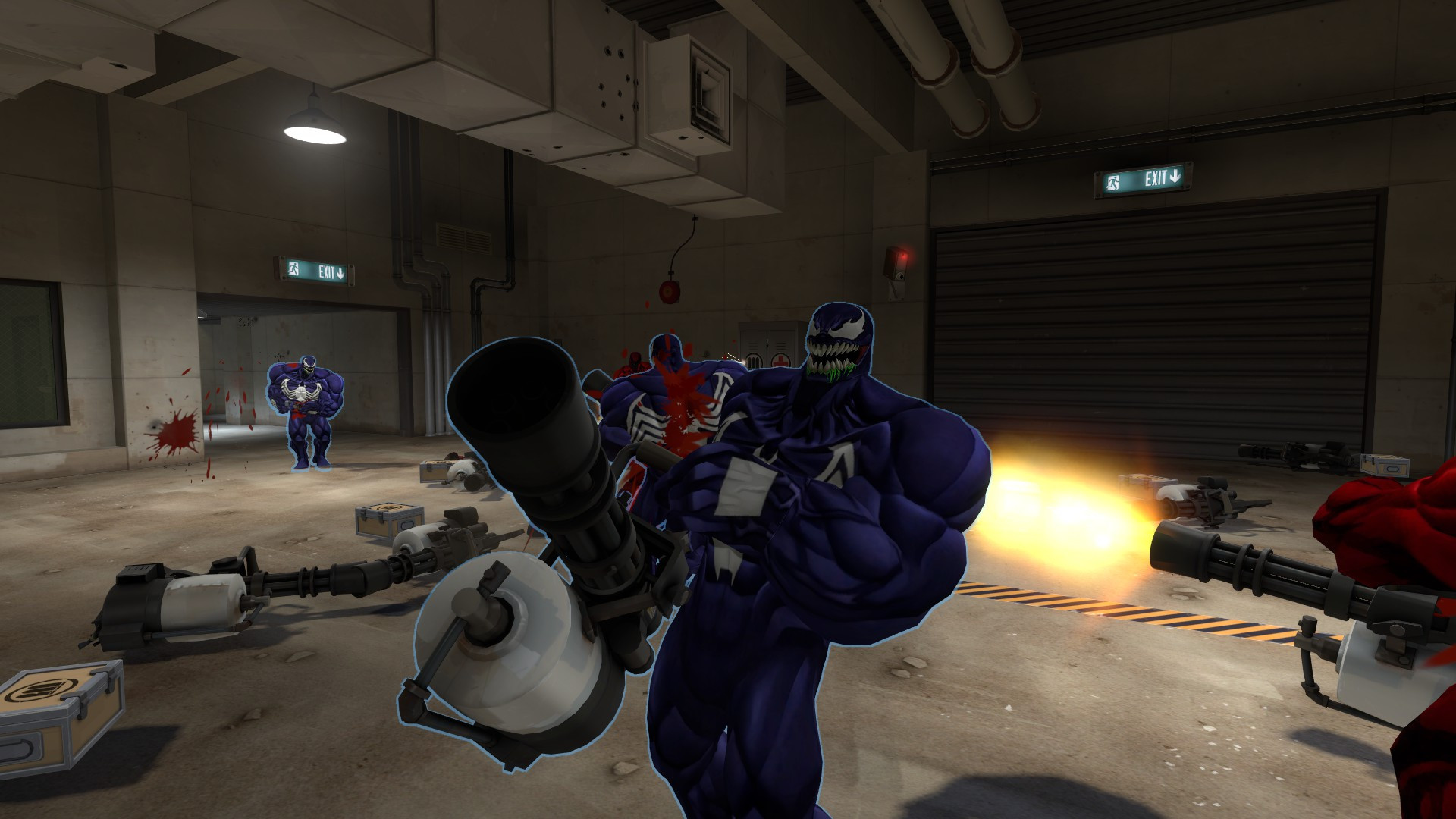 Venom/Carnage for Heavy (Casual Fix) Mod for Team Fortress 2 | TF2 Mods