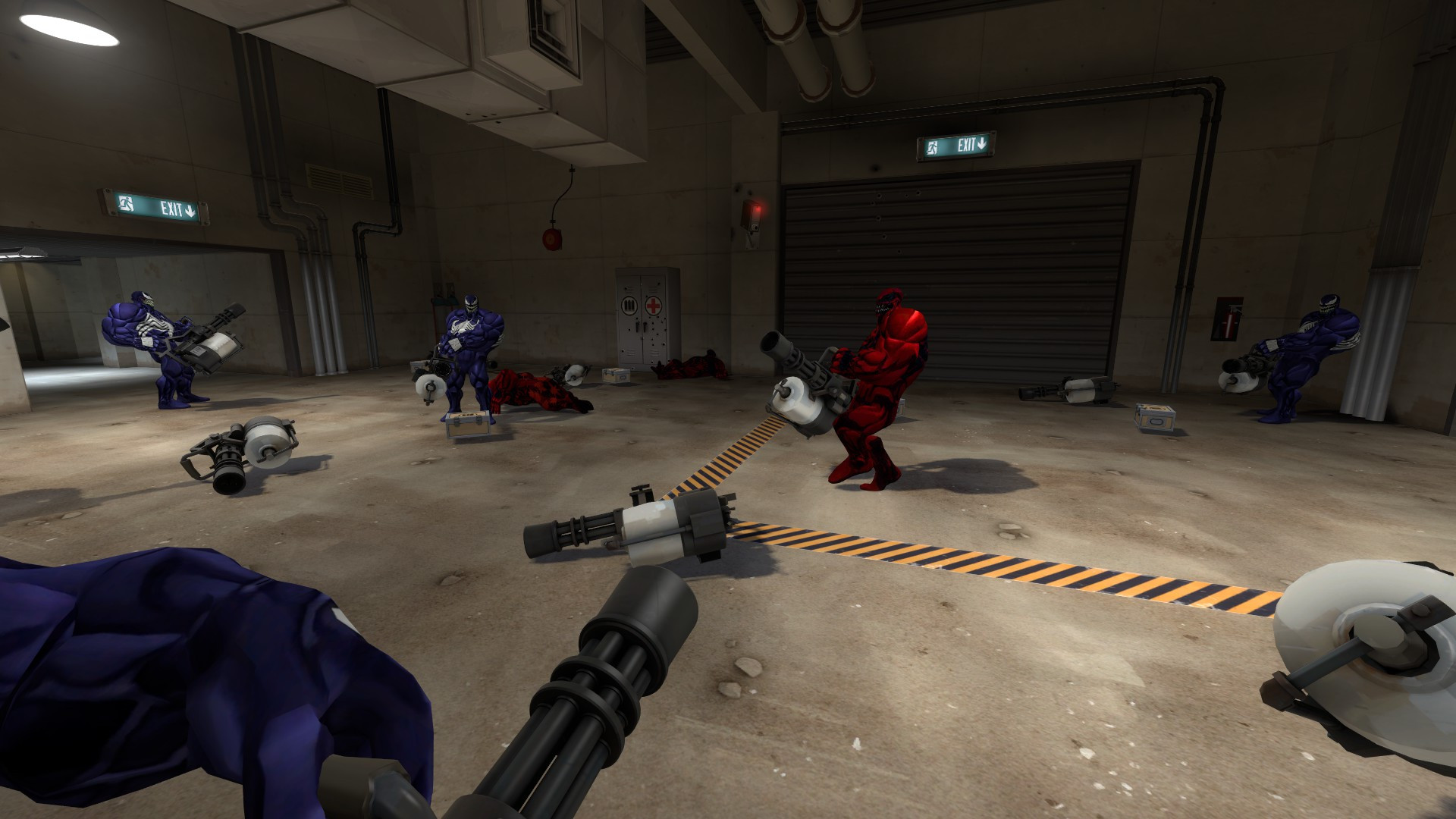 Venom/Carnage for Heavy (Casual Fix) Mod for Team Fortress 2 | TF2 Mods