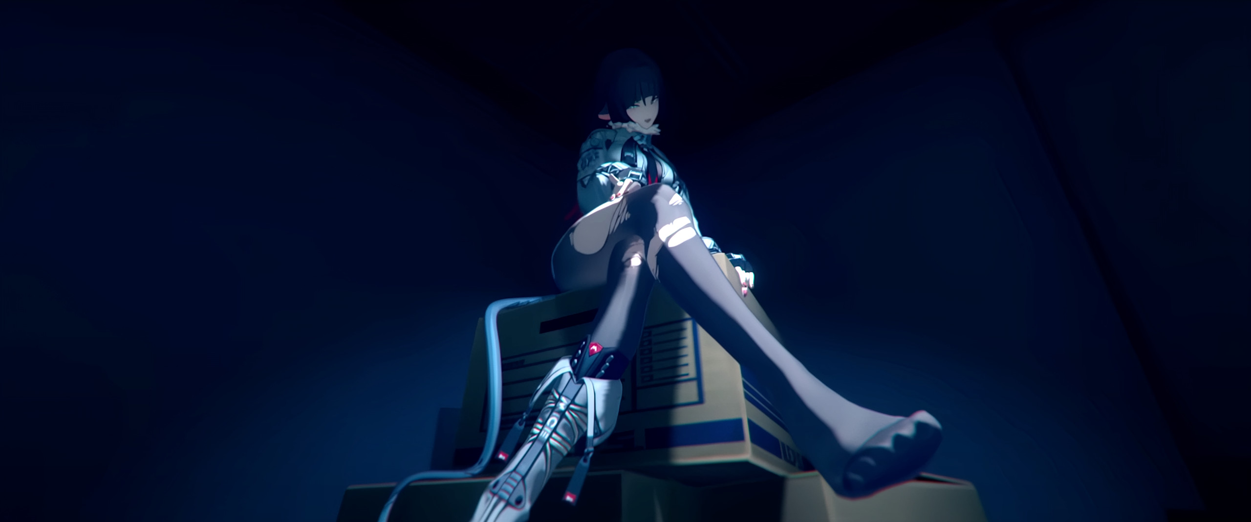 Jane shoes off Mod for Zenless Zone Zero | ZZZ Mods