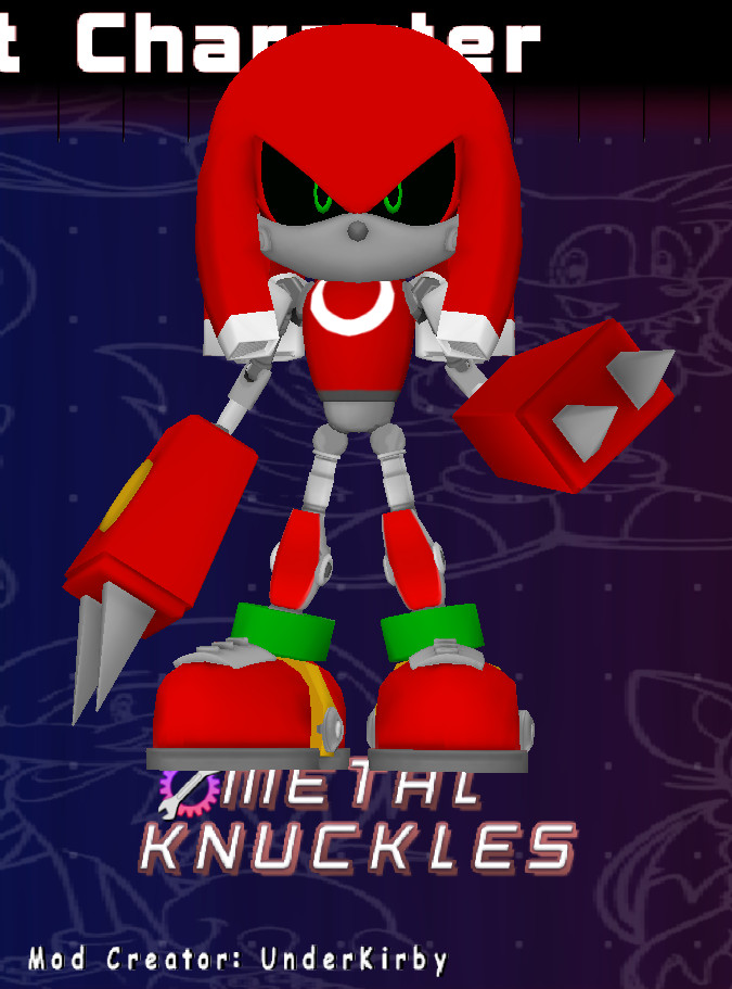 Legacy Metal Knuckles DX-Ified! Mod for Sonic World DX | SWDX Mods
