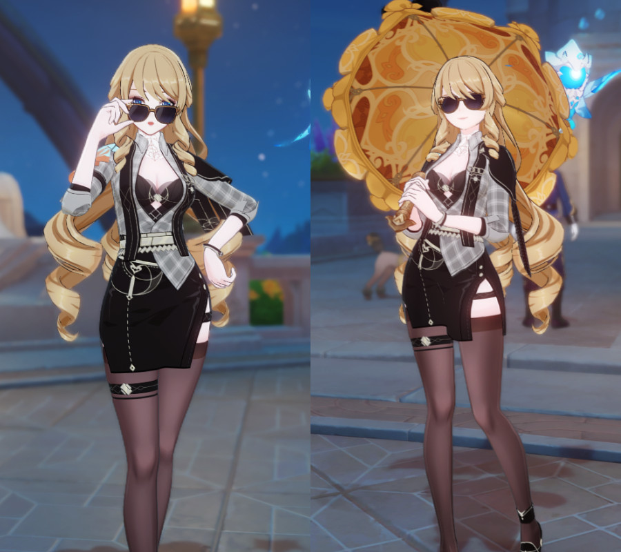 Navia Senadina outfit Mod Mod for Genshin Impact | GI Mods