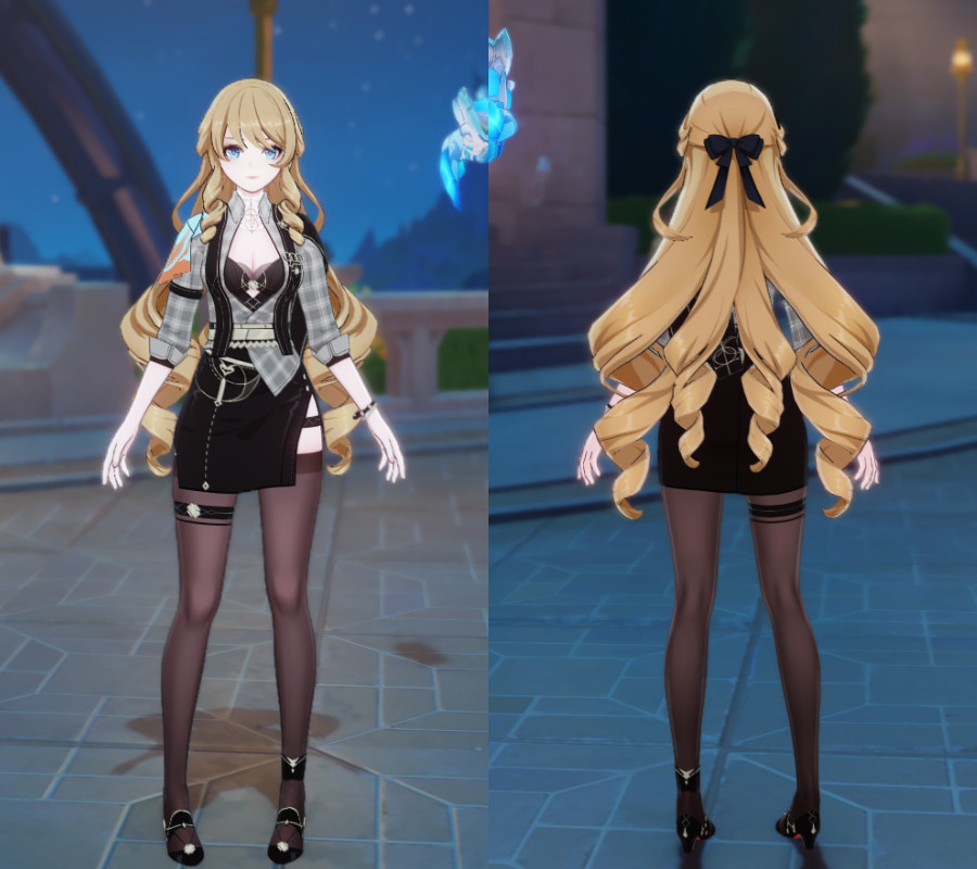 Navia Senadina outfit Mod Mod for Genshin Impact | GI Mods