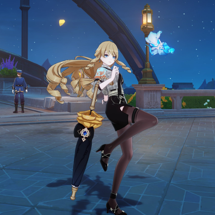 Navia Senadina outfit Mod Mod for Genshin Impact | GI Mods