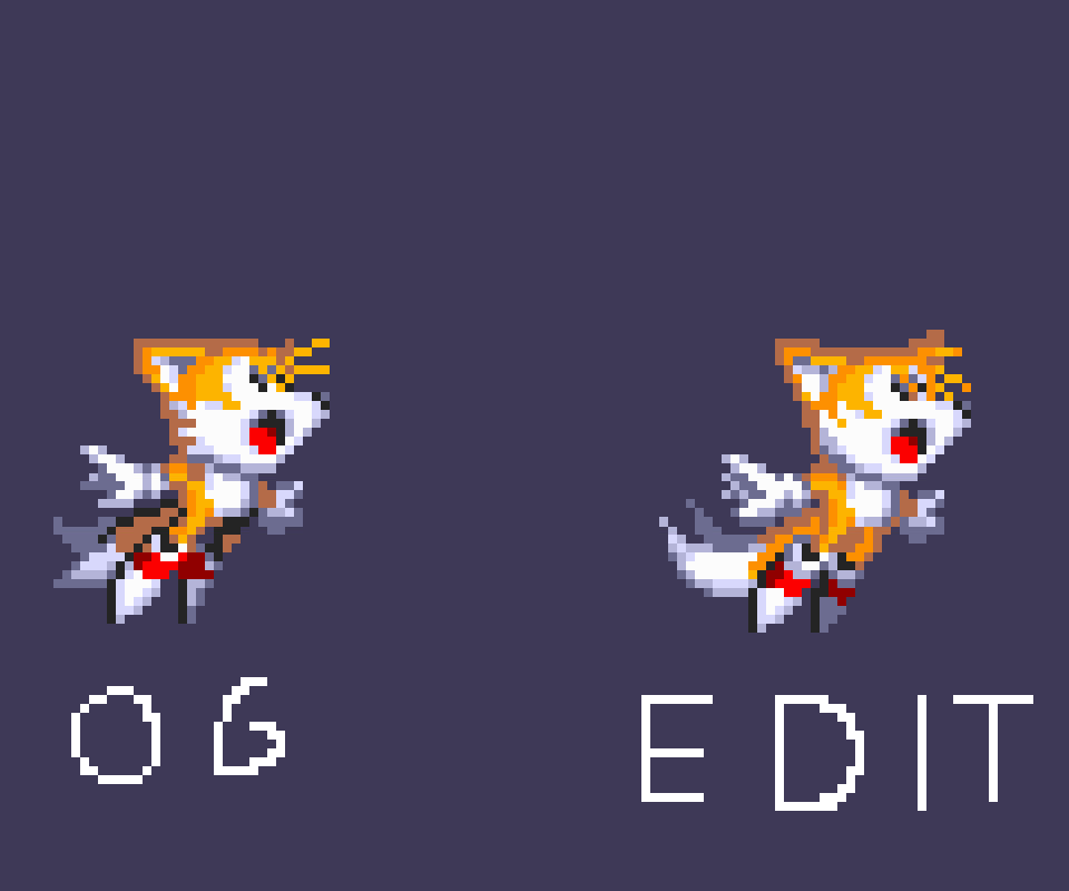 Tails Sprite Fixes (Remake) Mod for Sonic 3 A.I.R. | S3AIR Mods