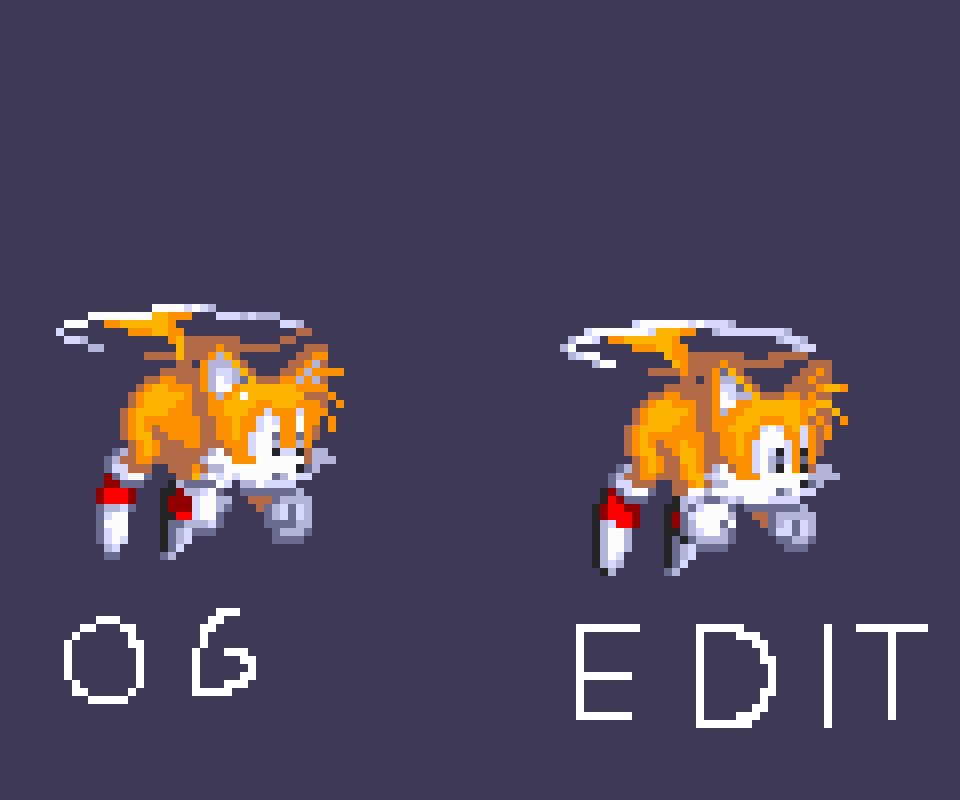 Tails Sprite Fixes (Remake) Mod for Sonic 3 A.I.R. | S3AIR Mods