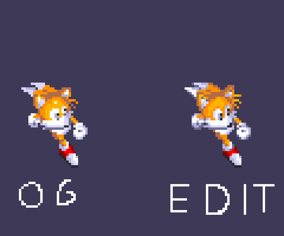 Tails Sprite Fixes (Remake) Mod for Sonic 3 A.I.R. | S3AIR Mods