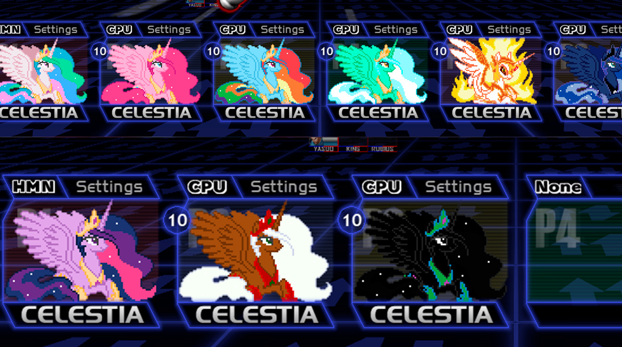 princess celestia(my little pony)(CMC+,vanilla) Mod for Super Smash Bros. Crusade | SSBC Mods