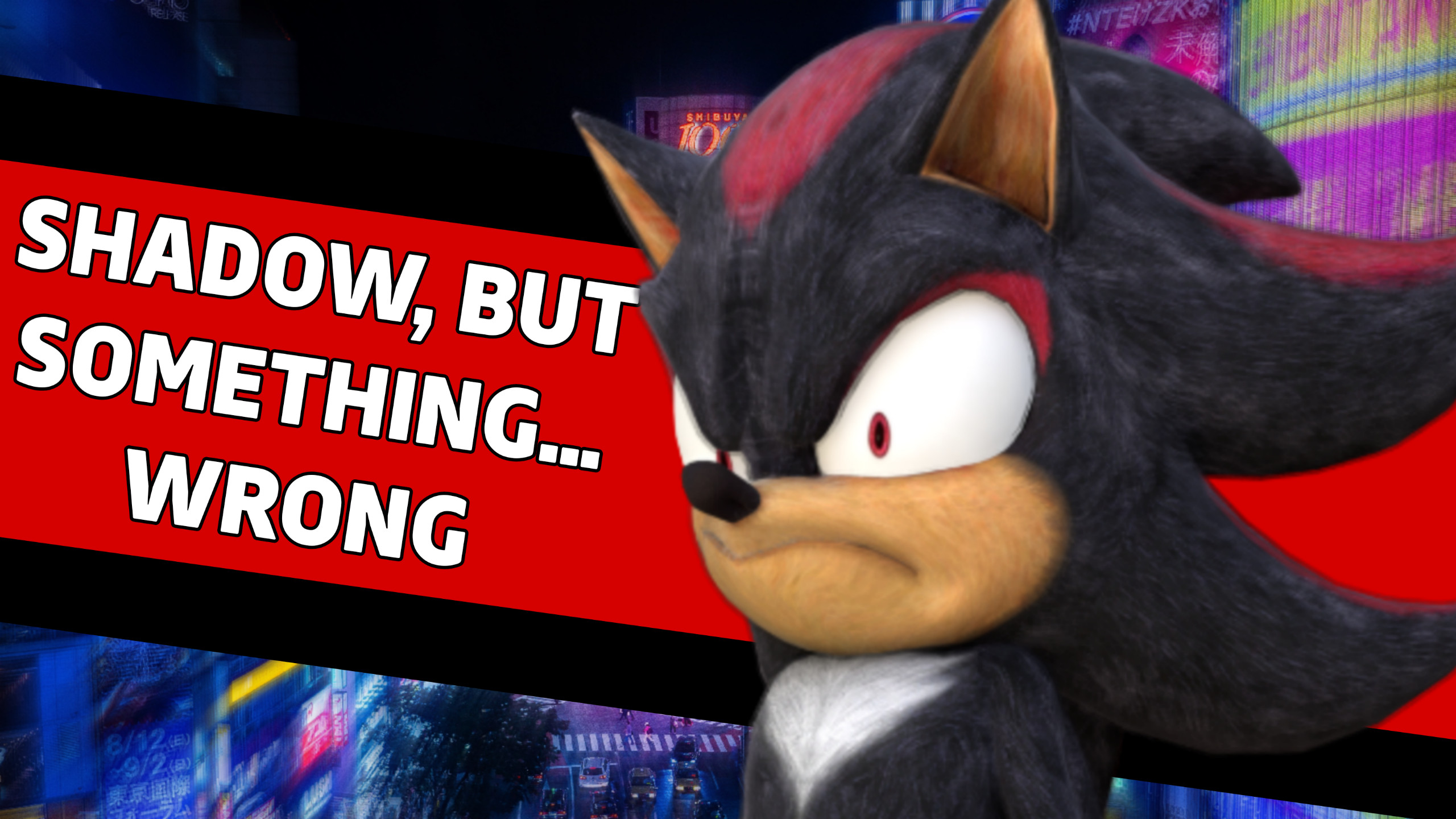 Shadow, but something... Wrong Mod for Shadow Generations | SXSGShadow Mods