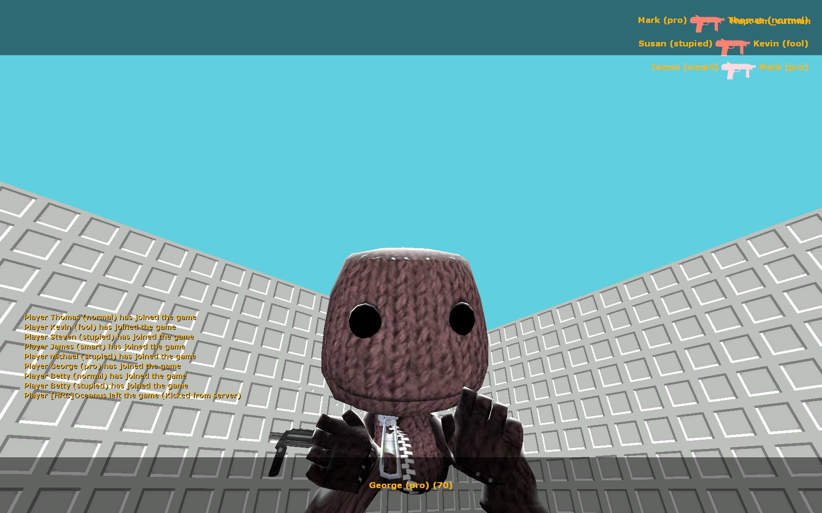 Sackboy over male_09 Mod for Half-Life 2: Deathmatch | HL2:DM Mods