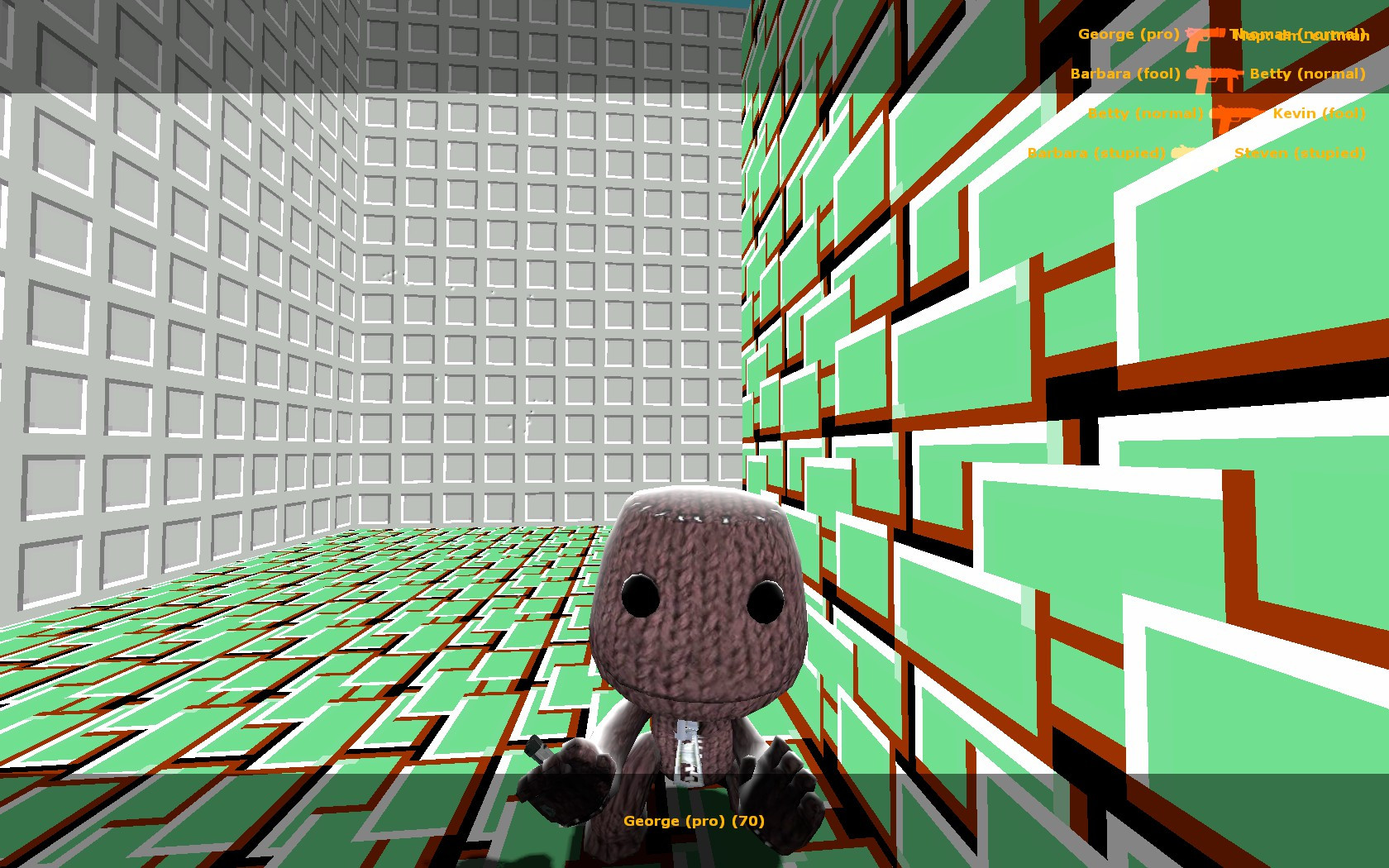 Sackboy over male_09 Mod for Half-Life 2: Deathmatch | HL2:DM Mods
