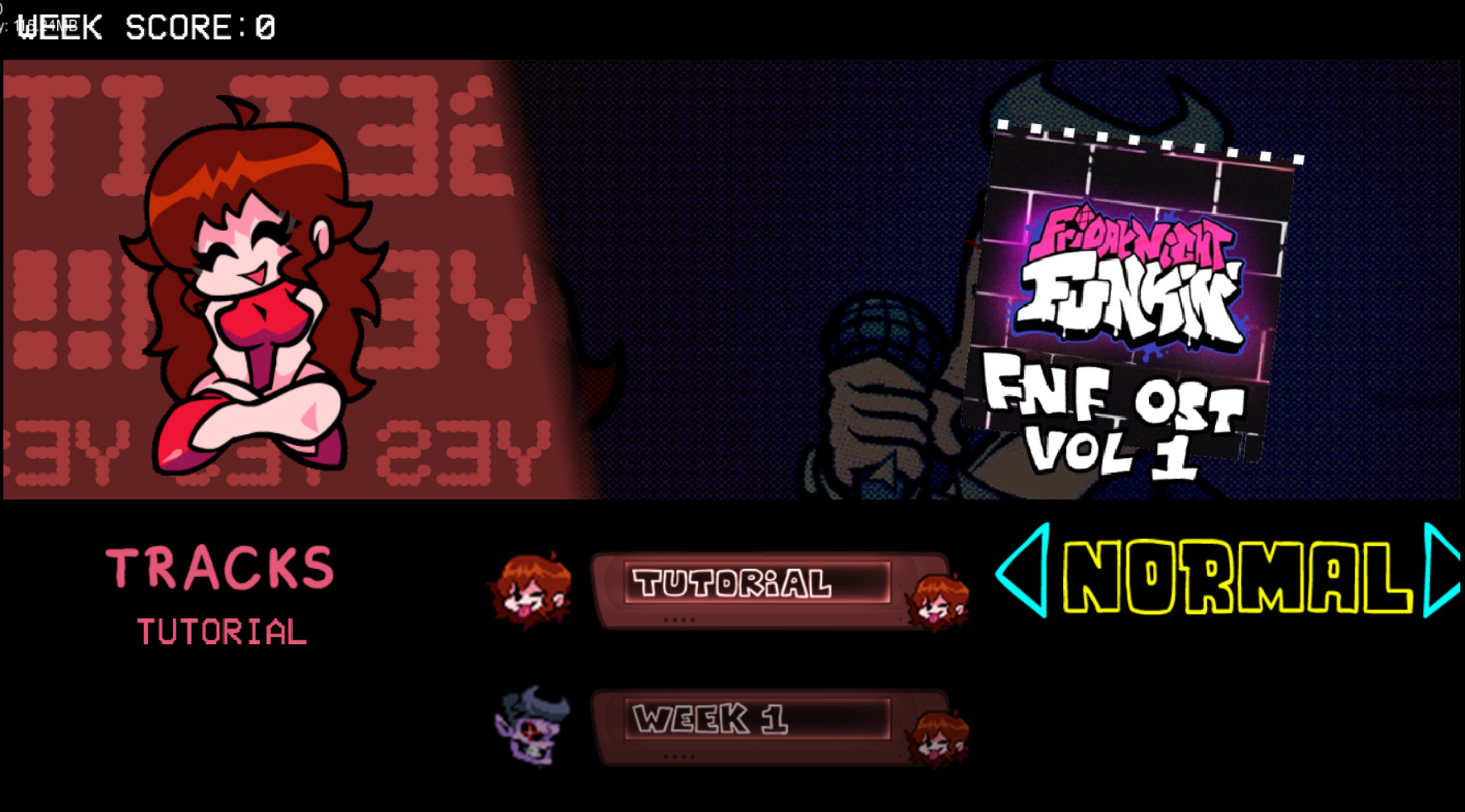 FNF Style Menu Update Mod for Friday Night Funkin' | FNF Mods