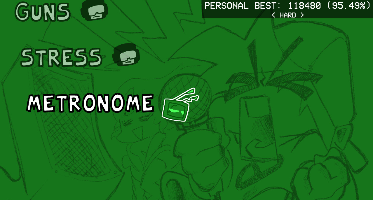 FNF :; Vs Metronome (one shot) Mod for Friday Night Funkin' | FNF Mods