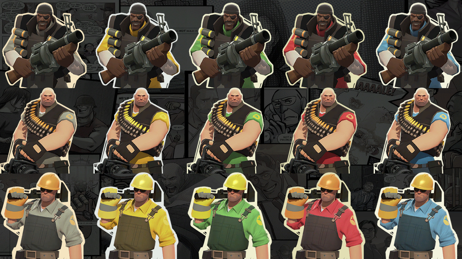 Printhud Outlined Icons Mod for Team Fortress 2 Classified | TF2Classic ...