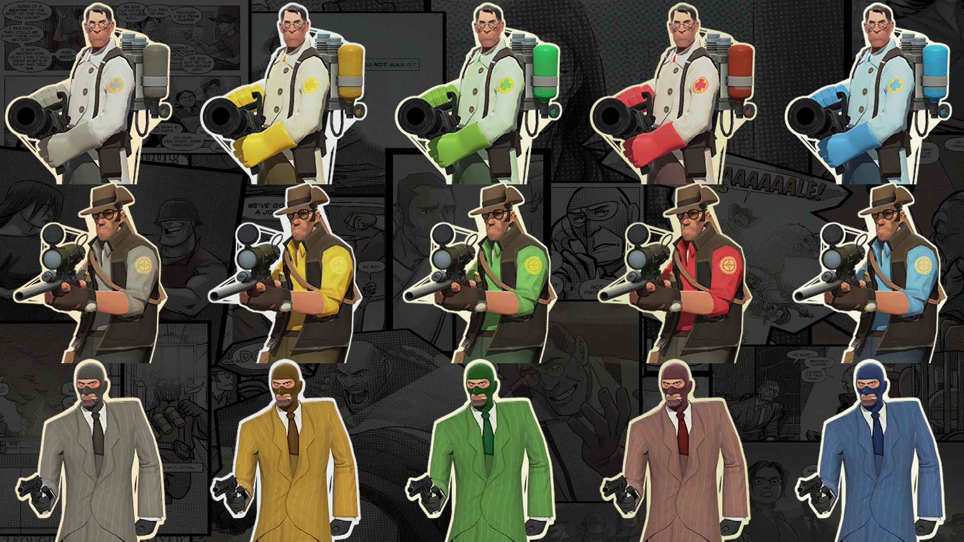 Printhud Outlined Icons Mod for Team Fortress 2 Classified | TF2Classic ...