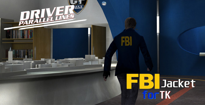 FBI Jacket for TK Mod for Driver: Parallel Lines | DPL Mods