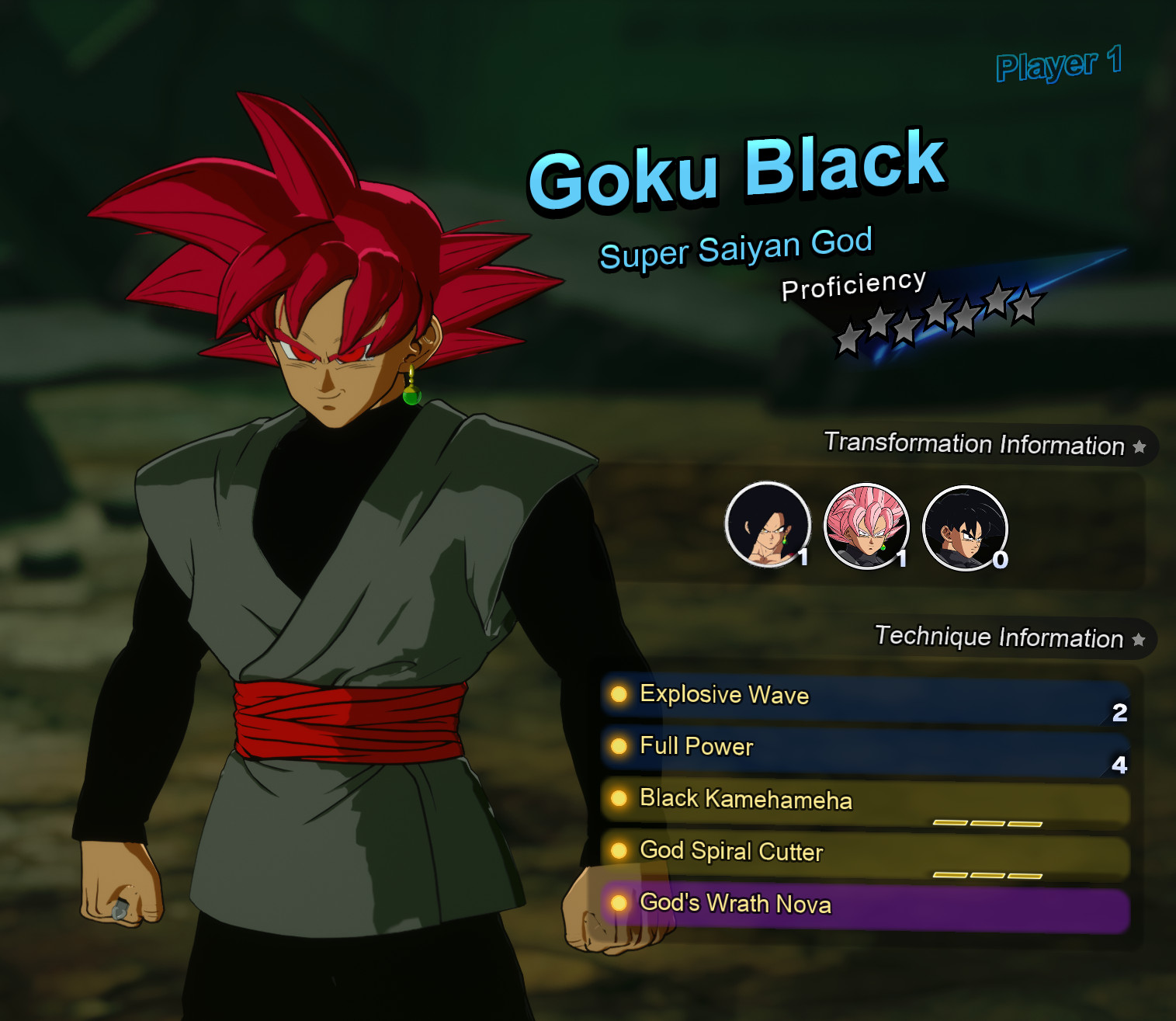 Goku Black - SSJ, SSG, SSJ4 (New Slots) Mod for Dragon Ball: Sparking ...