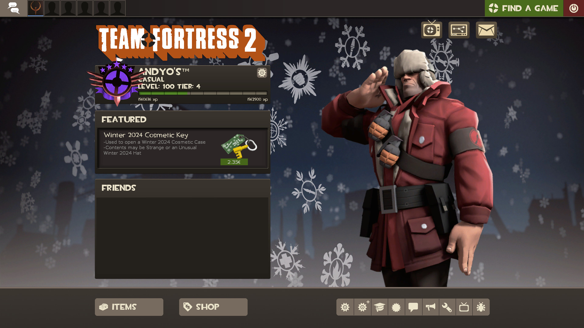 Smissmas 2024 Menu Renders Mod for Team Fortress 2 | TF2 Mods