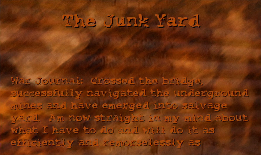 War Journal Entries for Loading Screens Mod for POSTAL | POSTAL Mods