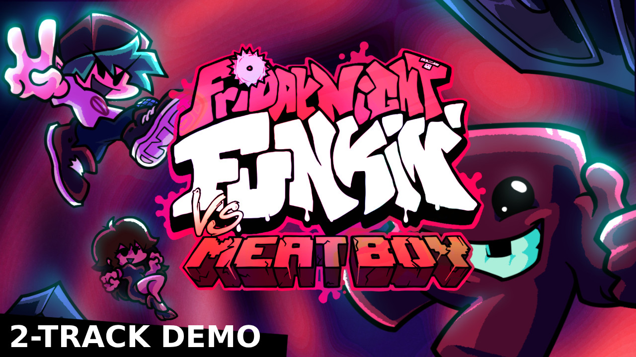Vs. Meat Boy (2-Track Demo) Mod for Friday Night Funkin' | FNF Mods