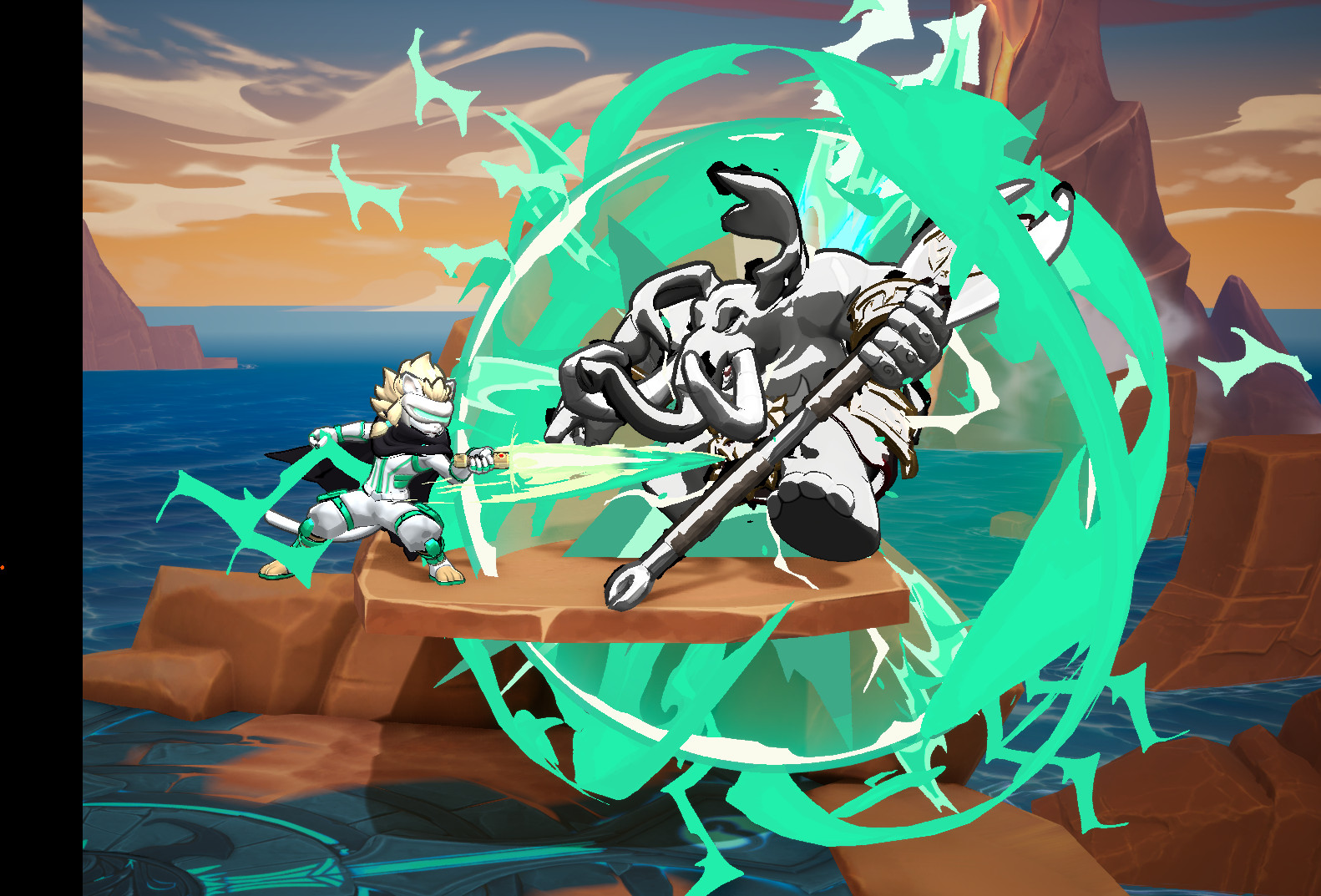 Pyra & Mythra : Clairen (skin & effects)) Mod for Rivals of Aether II ...