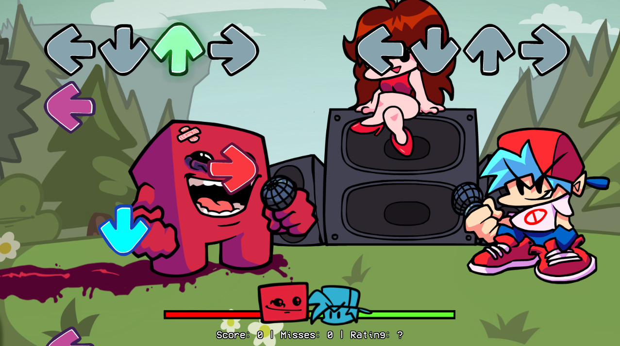 Vs. Meat Boy (2-Track Demo) Mod for Friday Night Funkin' | FNF Mods