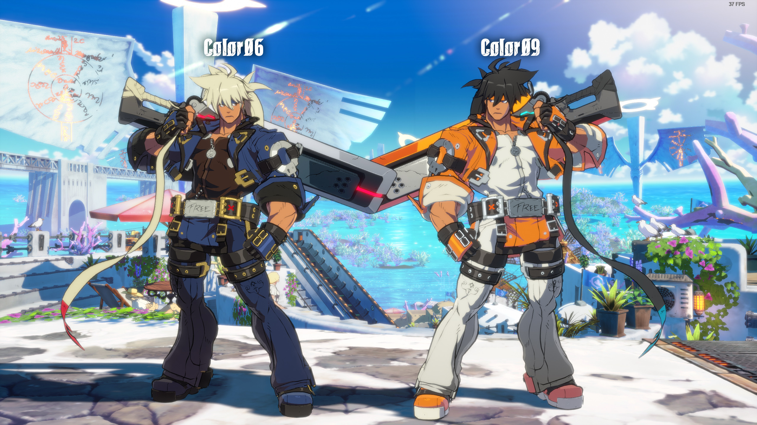 Darker Skin Tone for Sol Badguy Mod for GUILTY GEAR -STRIVE- | GGST Mods
